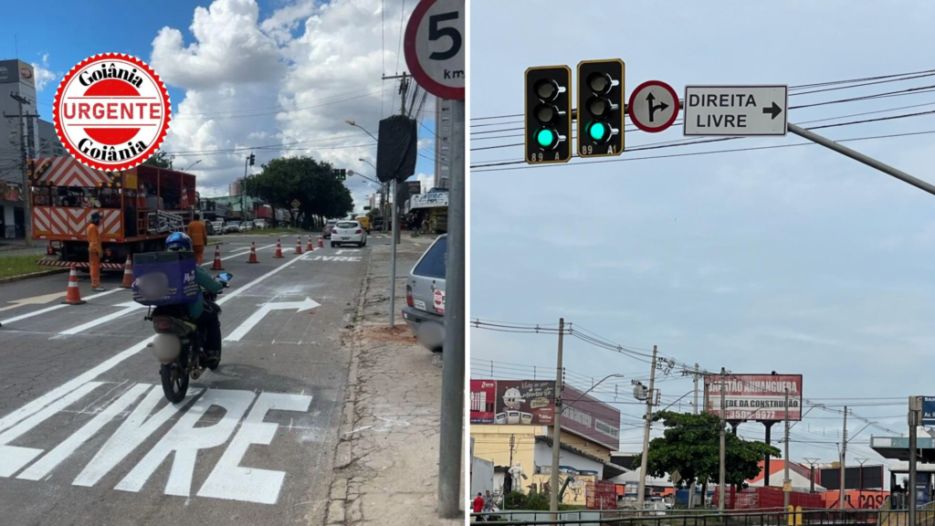 Goiânia Inicia Implantação de Conversão Livre à Direita no Trânsito ...